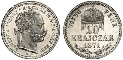 Ceník a katalog mincí Františka Josefa I. 1848-1918 – Nume